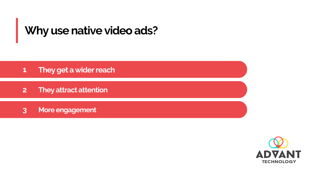 What are native video ads? | Blog | Advant Technology